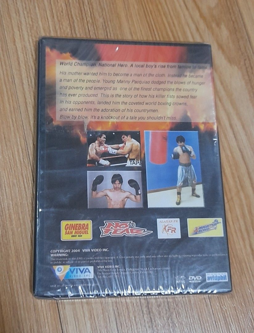 📀 Original DVD: No Fear - The Manny Pacquiao Story, Hobbies & Toys, Music & Media, CDs & DVDs on ...