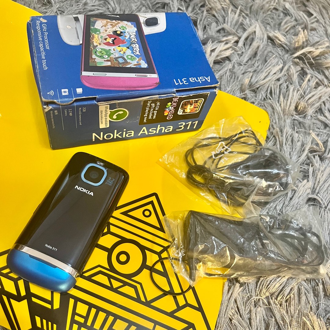 Nokia Asha 311 Collectible Vintage Mobile Phone, Mobile Phones ...