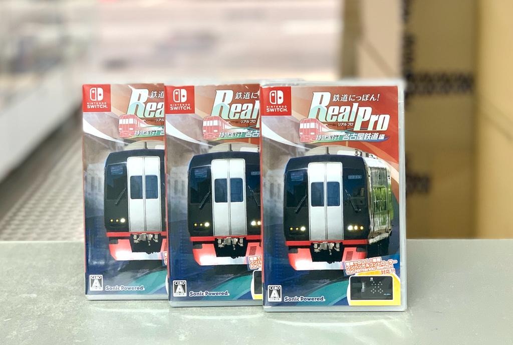 NS 鐵道日本! Real Pro 特急走行! 名古屋鐵道篇 (日文封面) 日文, 電子遊戲, 電子遊戲, Nintendo 任天堂 - Carousell