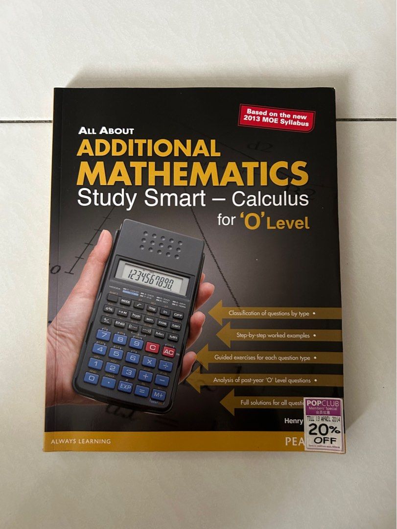 O Level Additional Mathematics Assessment Books, Hobbies & Toys, Books ...