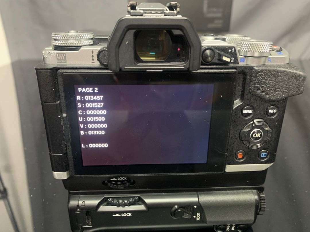 NEGO Olympus EM5 MK 2 ii Mirrorless/ with battery grip, Photography ...