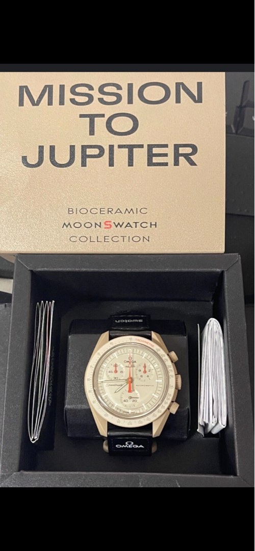 Omega x Swatch Mission to Jupiter, Men's Fashion, Watches & Accessories ...