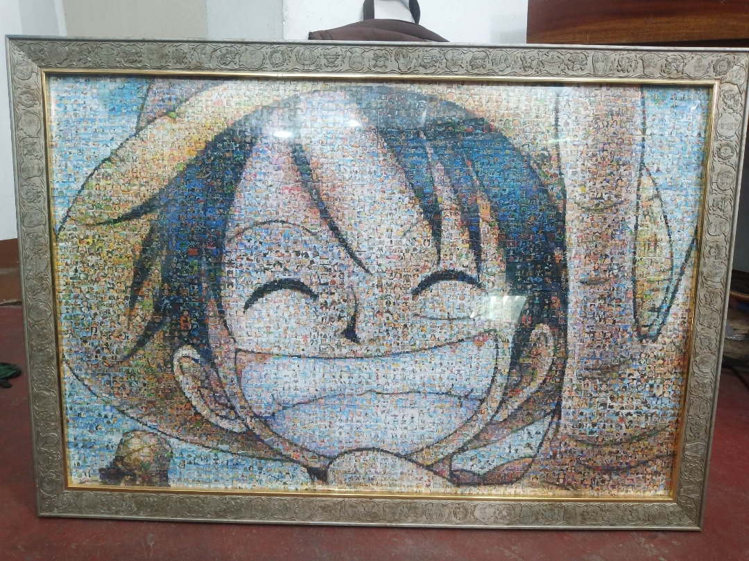 One Piece - 1000pcs Jigsaw Puzzle [Mosaic Art] by Ensky Luffy with ...