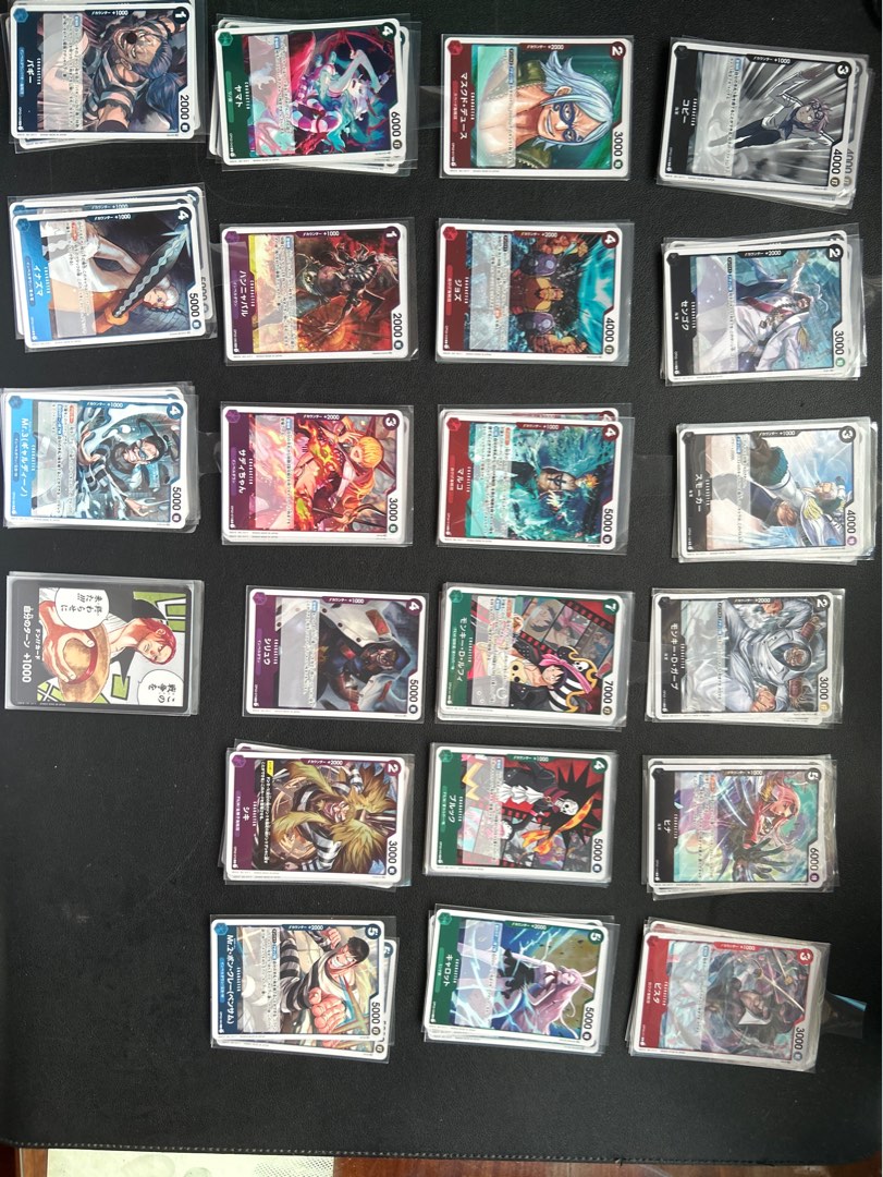 One piece (RARE) CARDS op-02, Hobbies & Toys, Toys & Games on Carousell