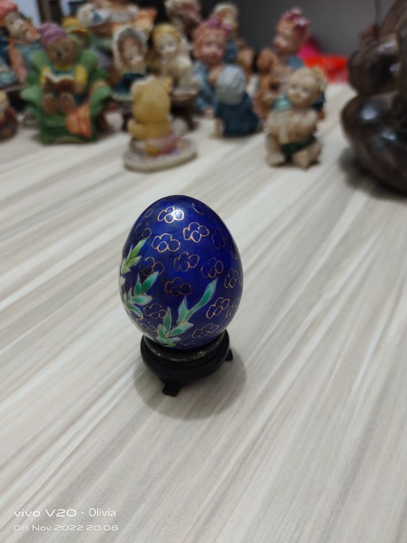 Pajangan Keramik Model Telur Kuno Jadul Antik, Antik, Pajangan di Carousell