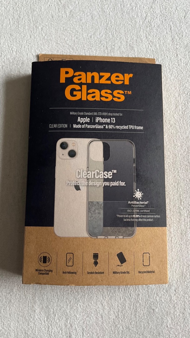 Panzer Glass clear case for Iphone 13, Mobile Phones & Gadgets, Mobile ...