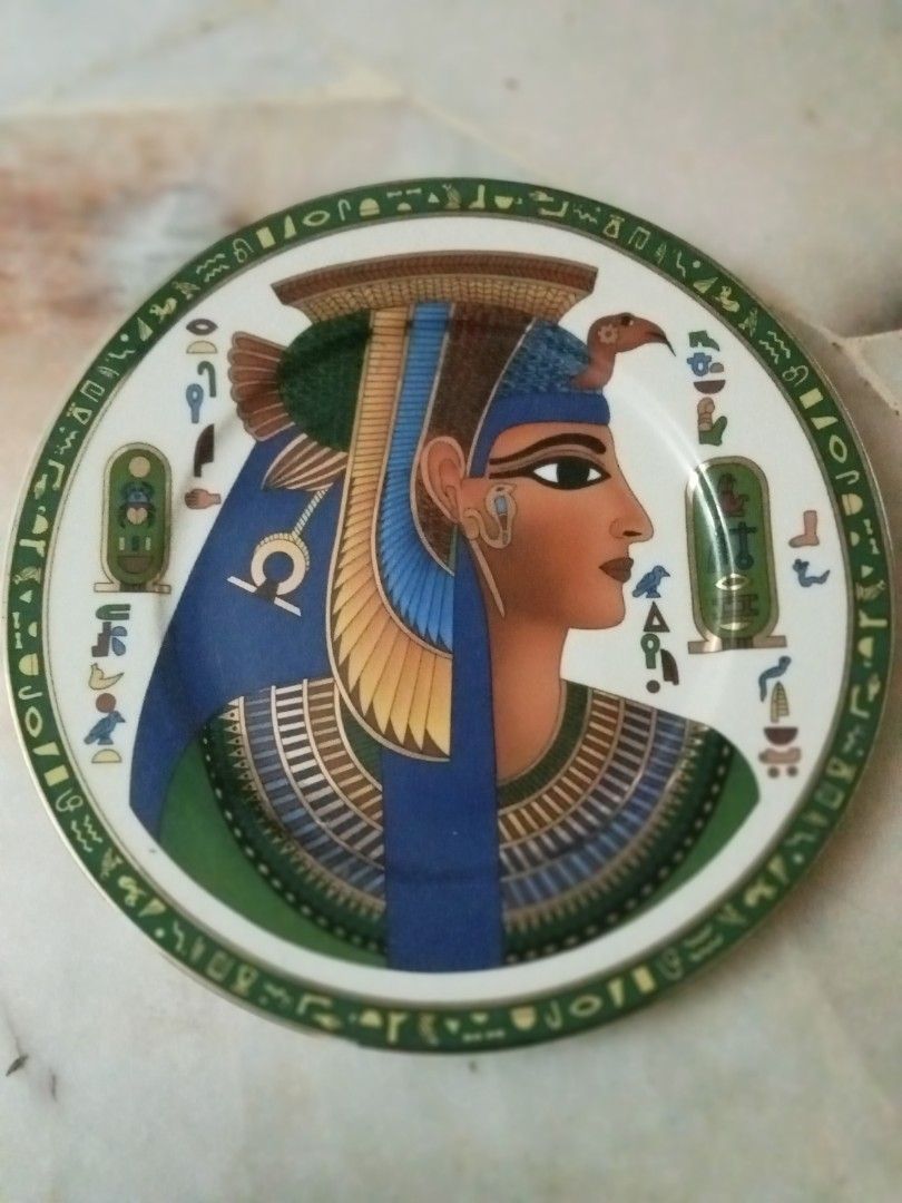 Pharaoh Plate, Furniture & Home Living, Home Decor, Wall Decor on Carousell