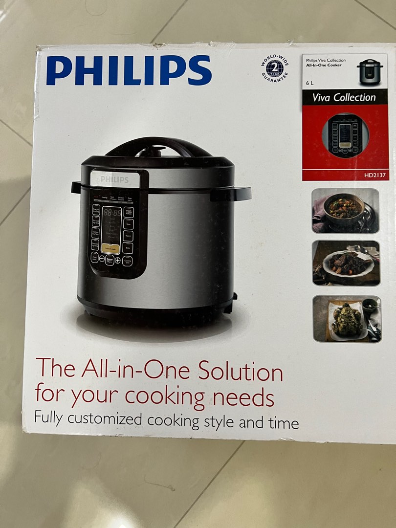 Philips HD2137, TV & Home Appliances, Kitchen Appliances, Cookers on ...