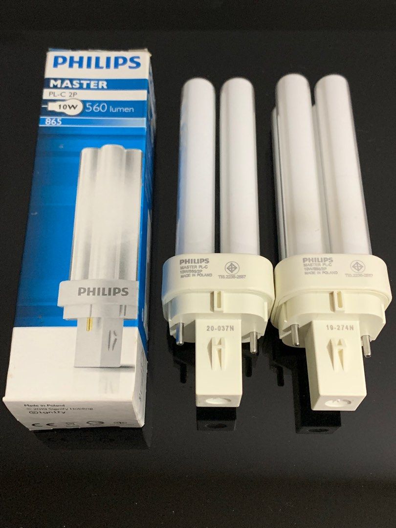 Philips Light Bulb 10W 865 (White) $1 each, Furniture & Home Living ...