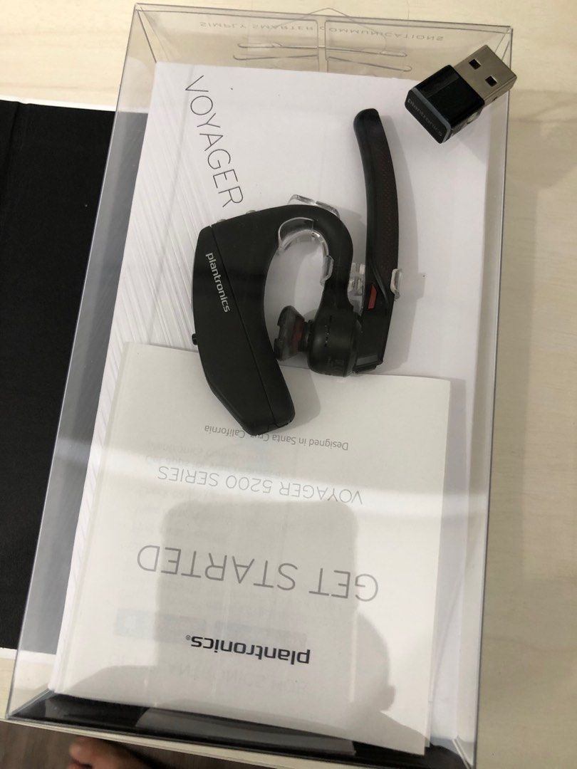 Plantronics Voyager 5200 with BT 600 dongle, Audio, Headphones ...