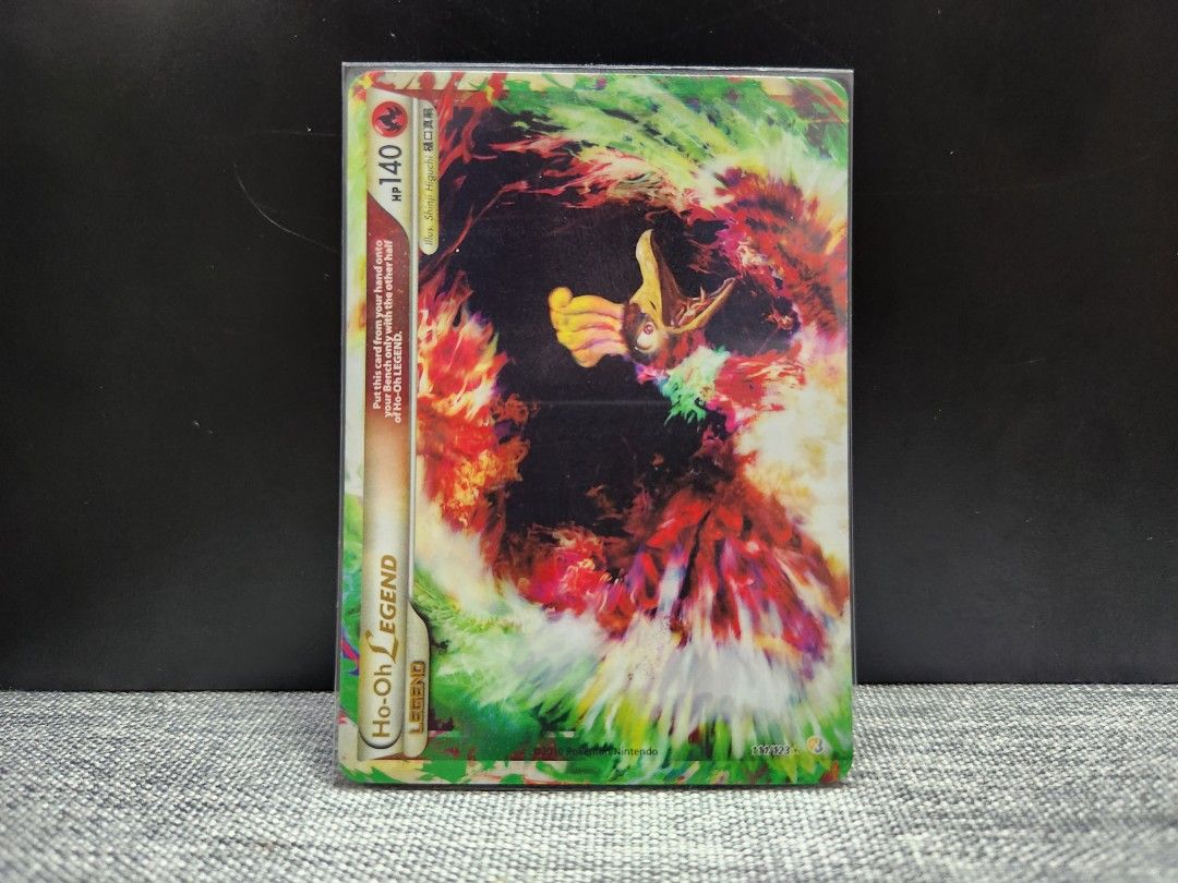 Pokemon Heart Gold Soul Silver (Base Set) Ultra Rare Ho-Oh Legend (Top ...