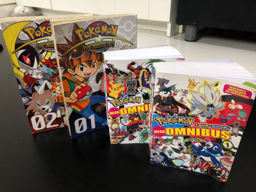 Pokemon Manga and Pokemon Mega Omnibus on Carousell