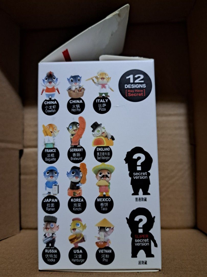 Popmart Biggie Fish Dish of the World, Hobbies & Toys, Toys & Games on ...