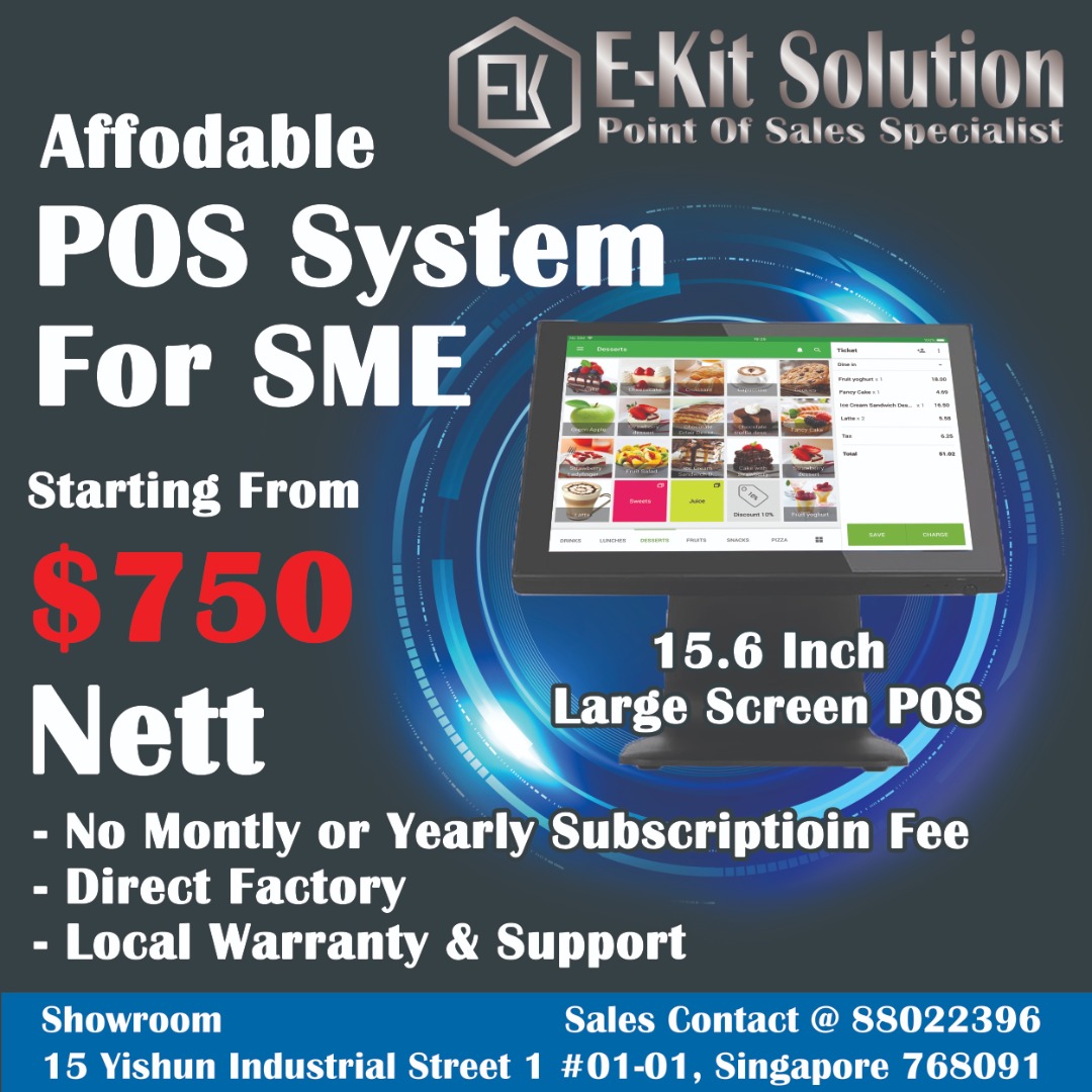 Pos System For Sme 750 Only U P 800 Computers And Tech Office And Business Technology On