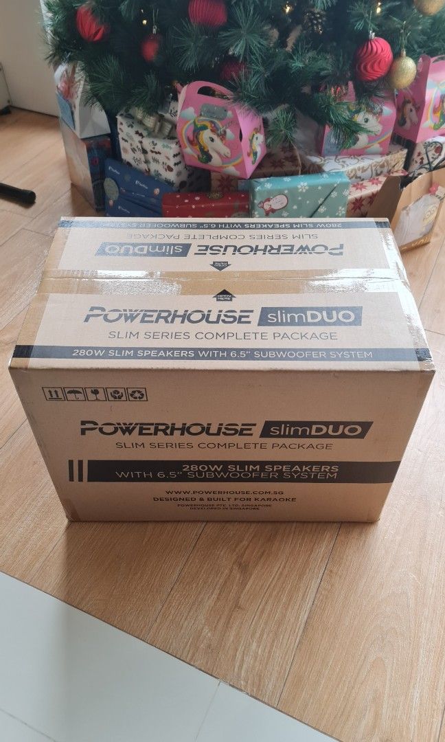 POWERHOUSE slim speaker with subwoofer systems, Audio, Soundbars ...