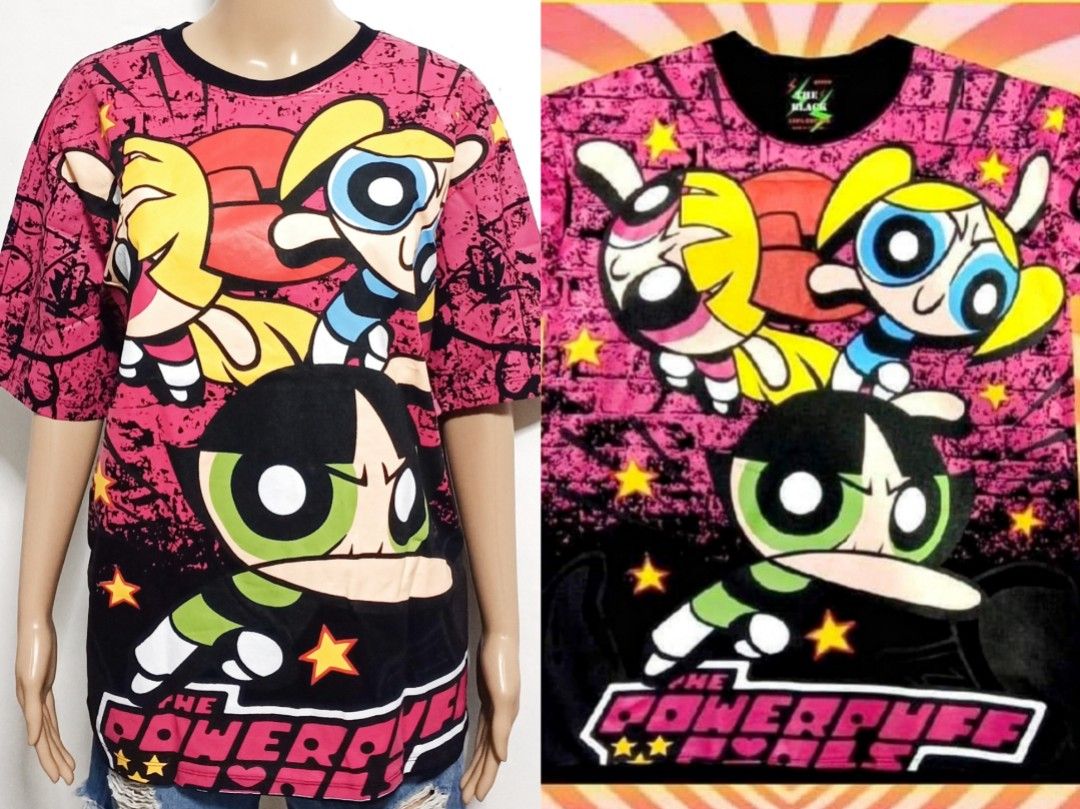 Powerpuff PPG Shirts, Women's Fashion, Tops, Shirts on Carousell
