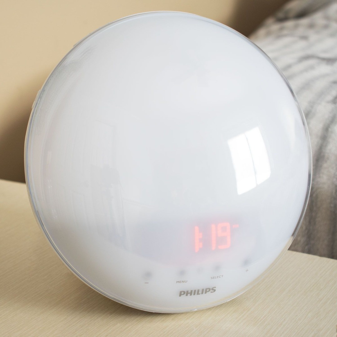 Preloved philips daylight alarm clock, Furniture & Home Living, Home ...