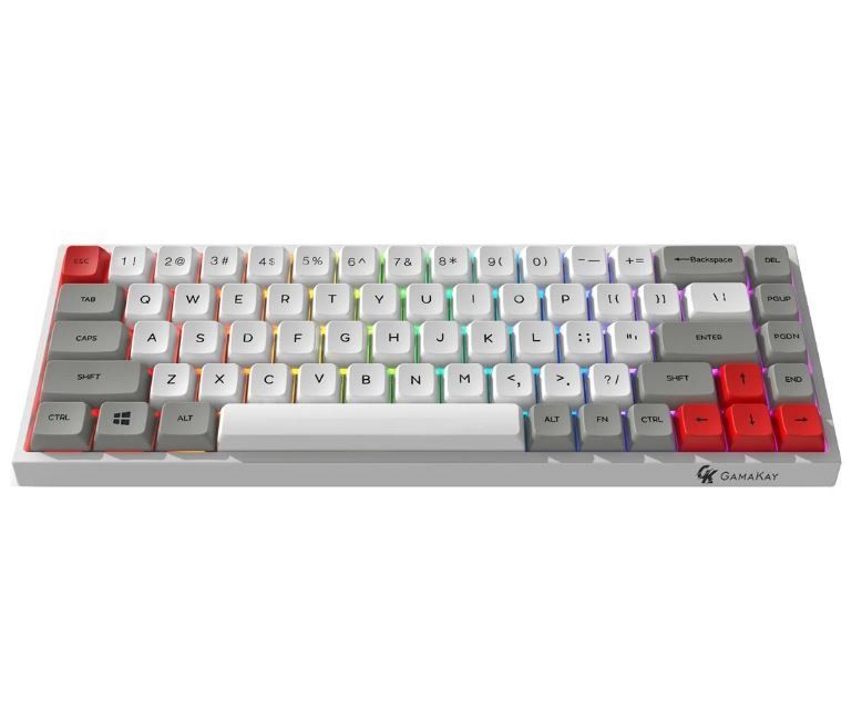 Pre-order FEDEX GK GAMAKAY LK67 65% RGB Modular DIY Mechanical Keyboard ...