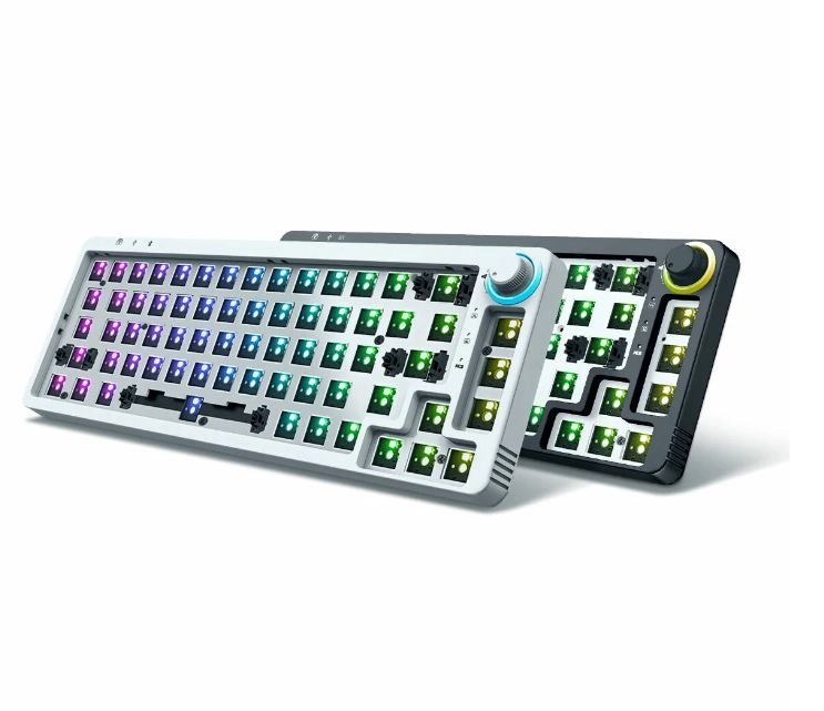 Pre-order FEDEX GK GAMAKAY LK67 65% RGB Modular DIY Mechanical Keyboard ...