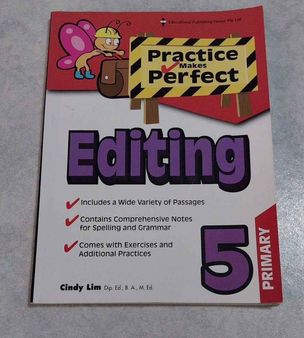 Primary 5 Editing book, Hobbies & Toys, Books & Magazines, Assessment ...