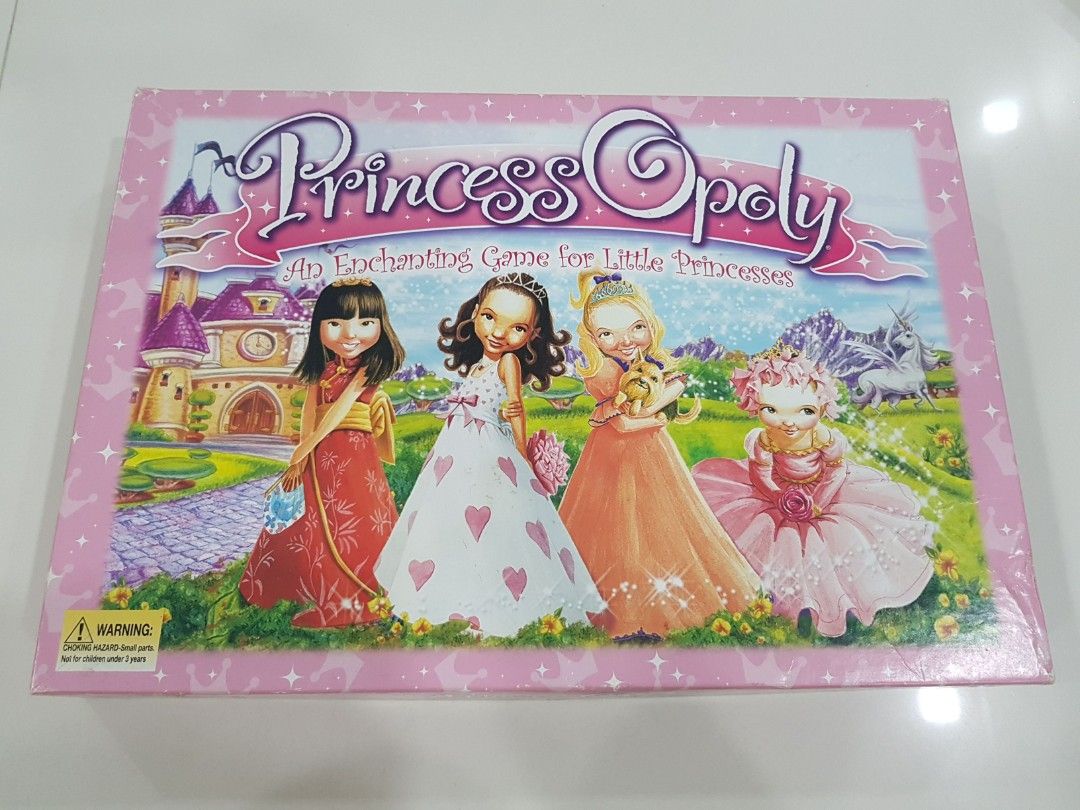 Princess Opoly! Little girl's board game!, Hobbies & Toys, Toys & Games ...