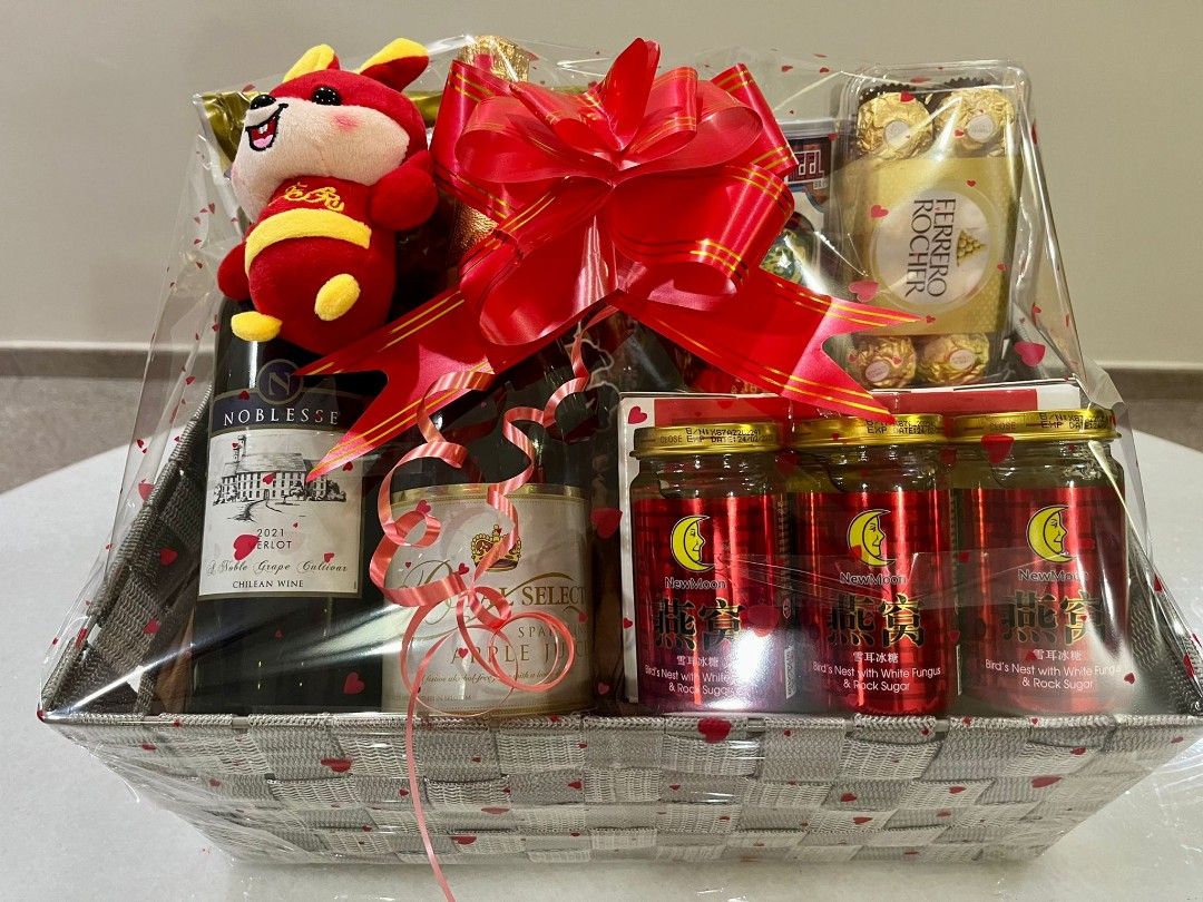 Prosperity CNY Hamper, Food & Drinks, Gift Baskets & Hampers on Carousell