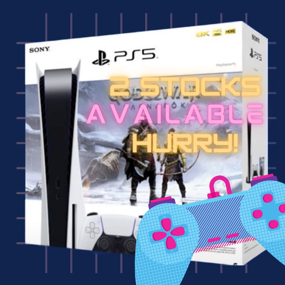 PS5 God of war Ragnarok bundle Disc version, Video Gaming, Video Game ...