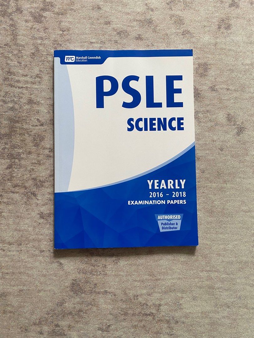 PSLE Science Exam Paper 2016~2018, Hobbies & Toys, Books & Magazines ...