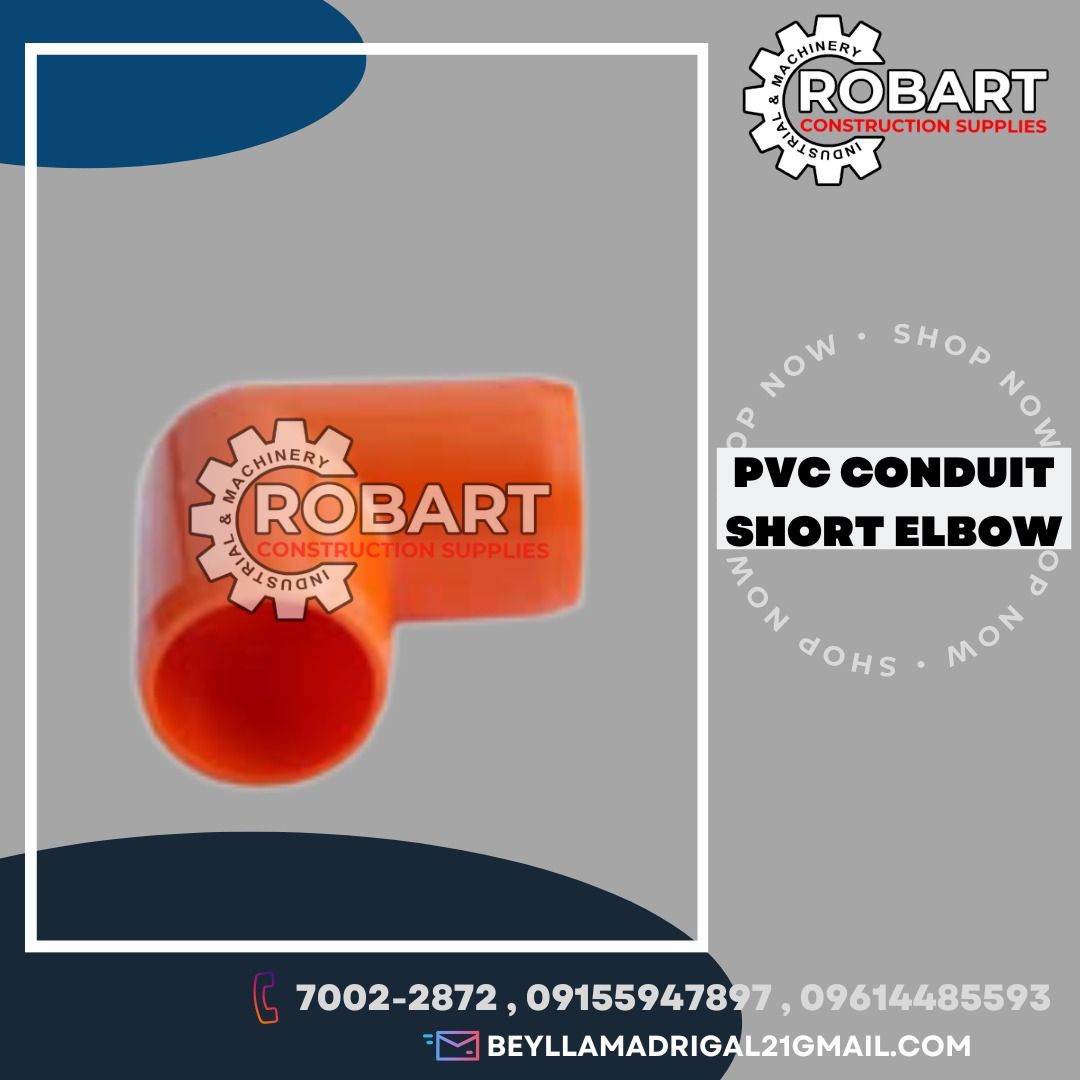 PVC Conduit Short Elbow, Commercial & Industrial, Construction Tools ...