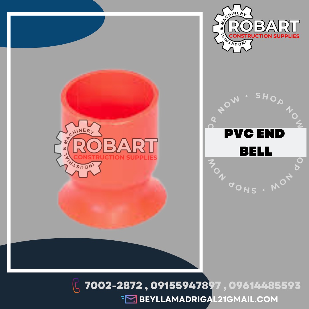 PVC End Bell, Commercial & Industrial, Construction Tools & Equipment ...