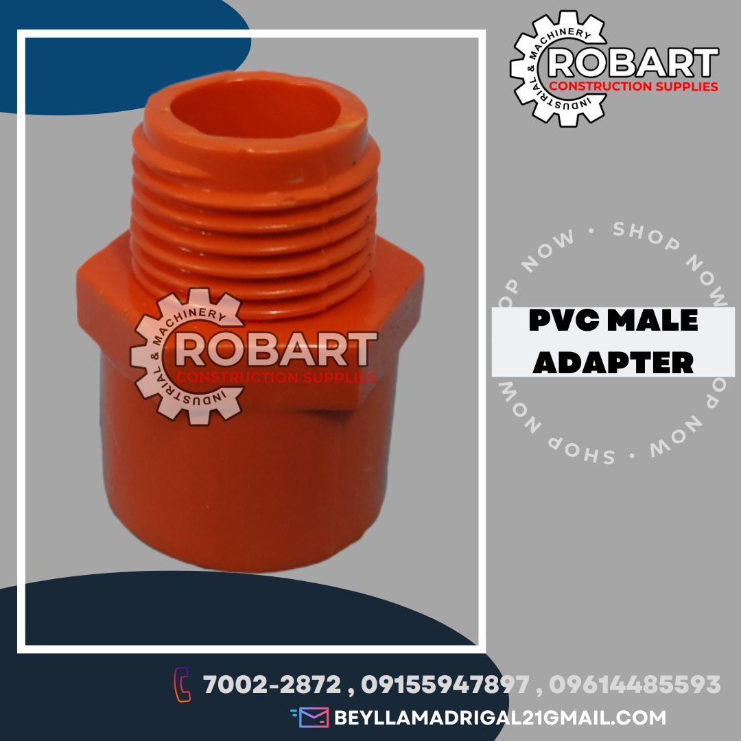 PVC Male Adapter, Commercial & Industrial, Construction Tools ...