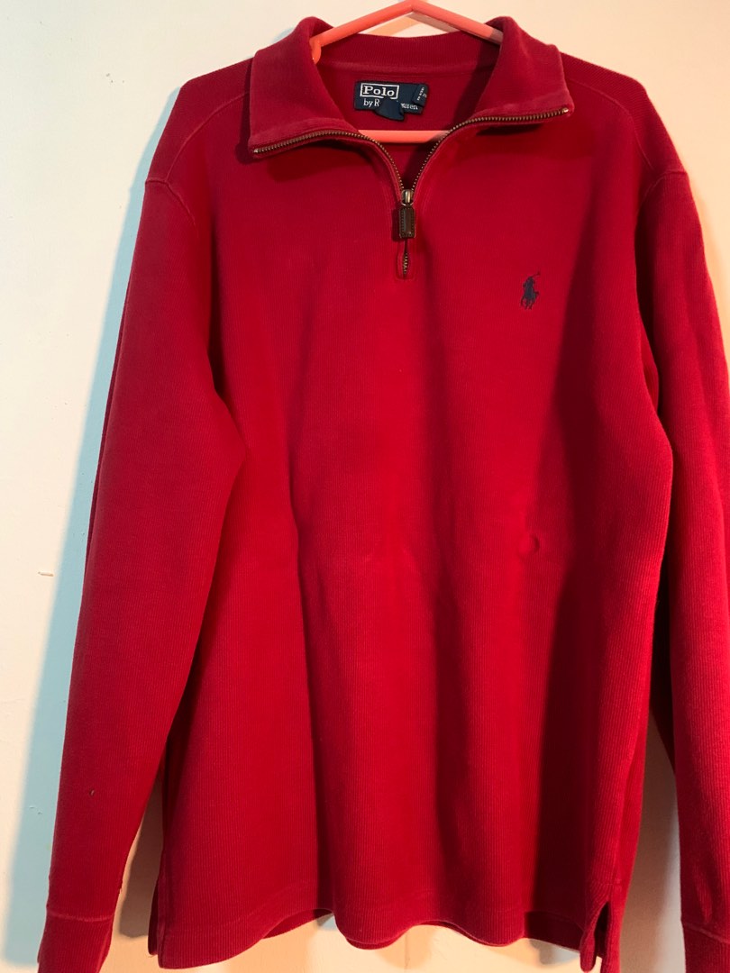 Ralph lauren Quarterzip, Men's Fashion, Tops & Sets, Formal Shirts on ...