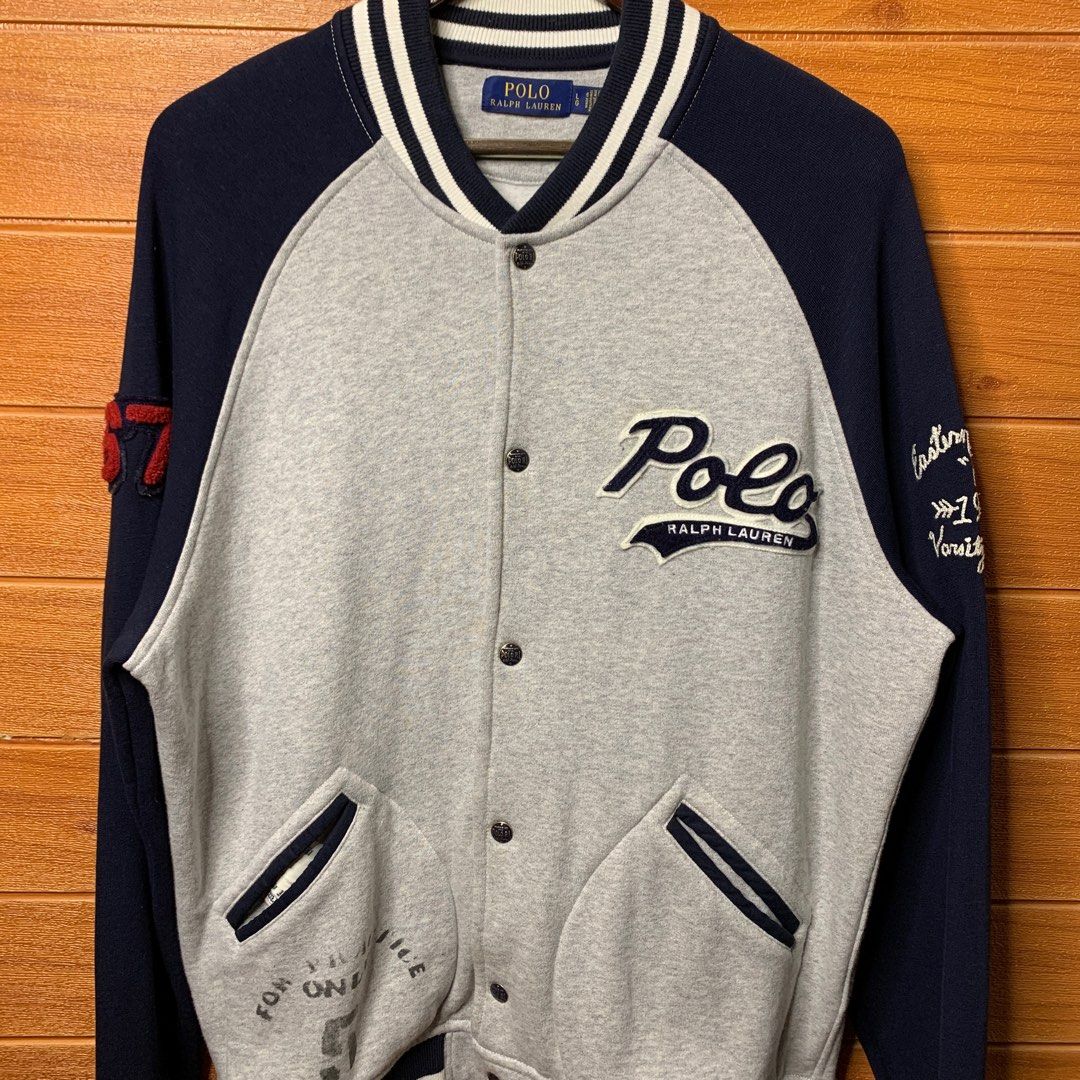 Ralph Lauren RL POLO 67 Varsity Jacket, Men's Fashion, Coats, Jackets ...