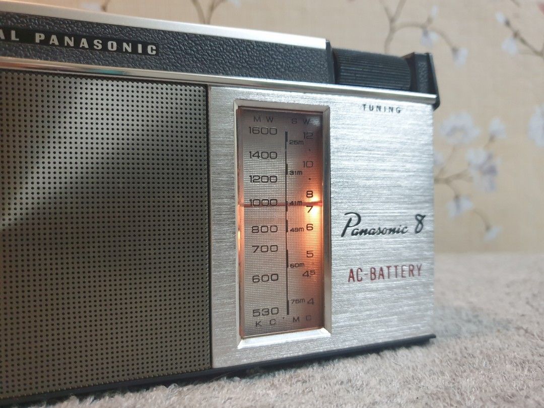 Rare Vintage Panasonic AM Radio, Hobbies & Toys, Memorabilia ...