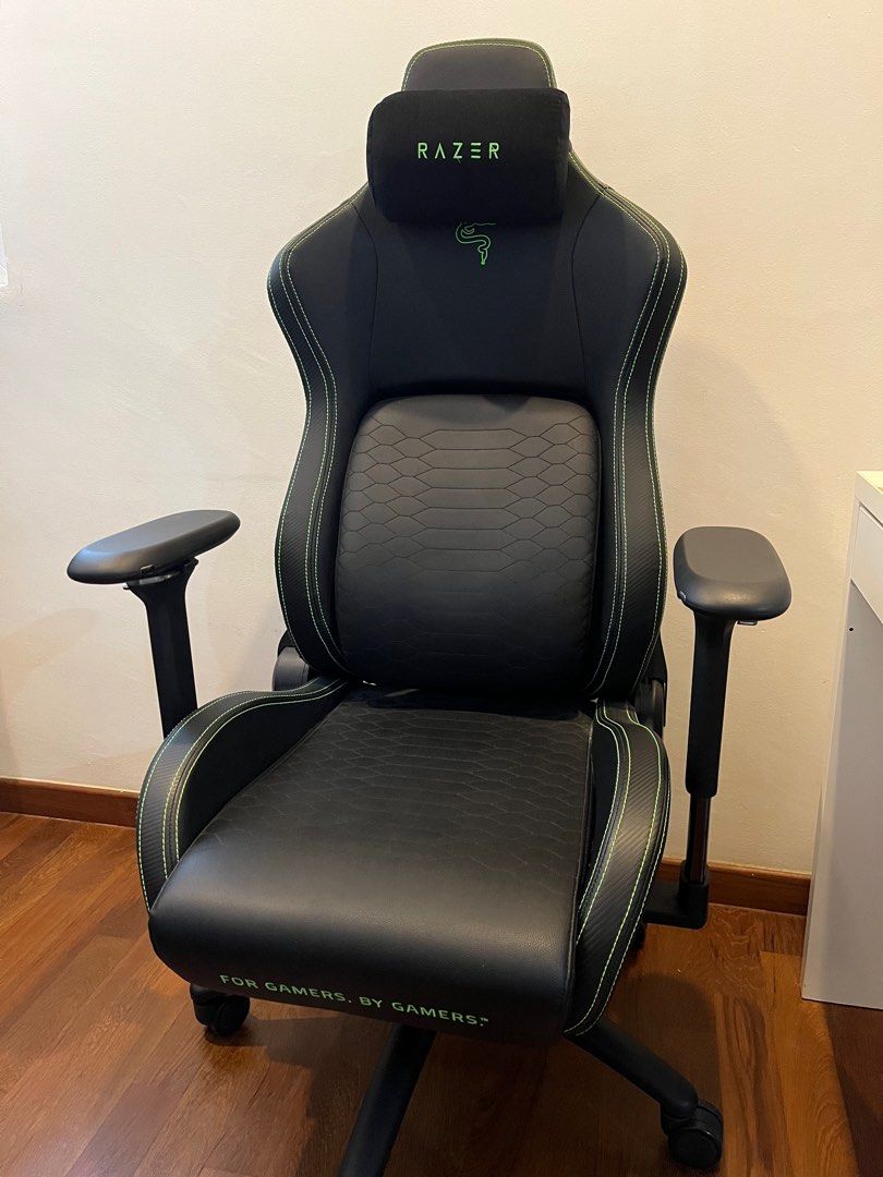 Razer Iskur Gaming Chair, Furniture & Home Living, Furniture, Chairs on ...