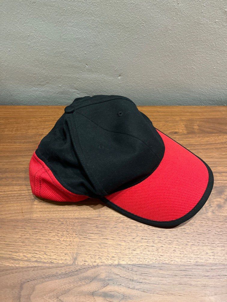 Red and Black Cap, Men's Fashion, Watches & Accessories, Caps & Hats on ...