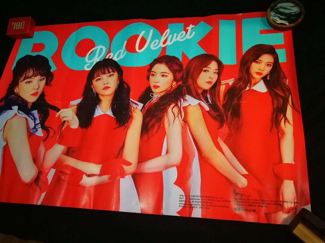 Red Velvet official posters, Hobbies & Toys, Memorabilia & Collectibles ...