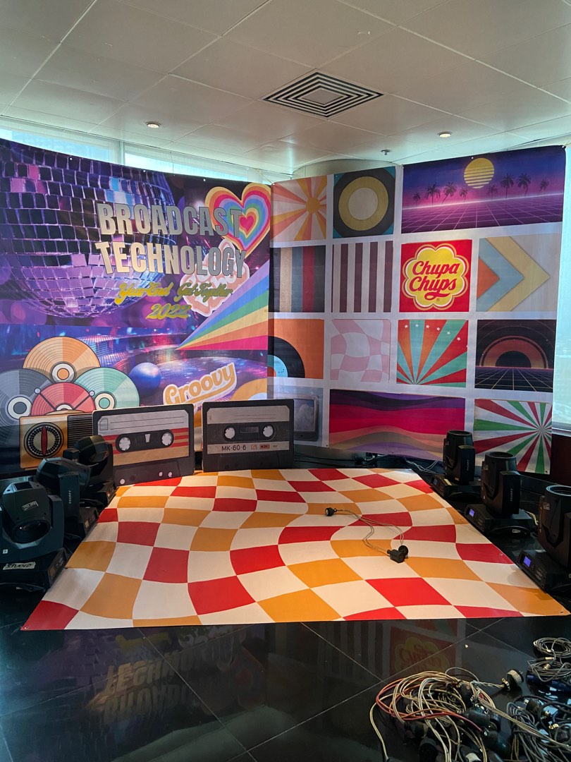 Retro Backdrop, Photography, Photography Accessories, Other Photography ...