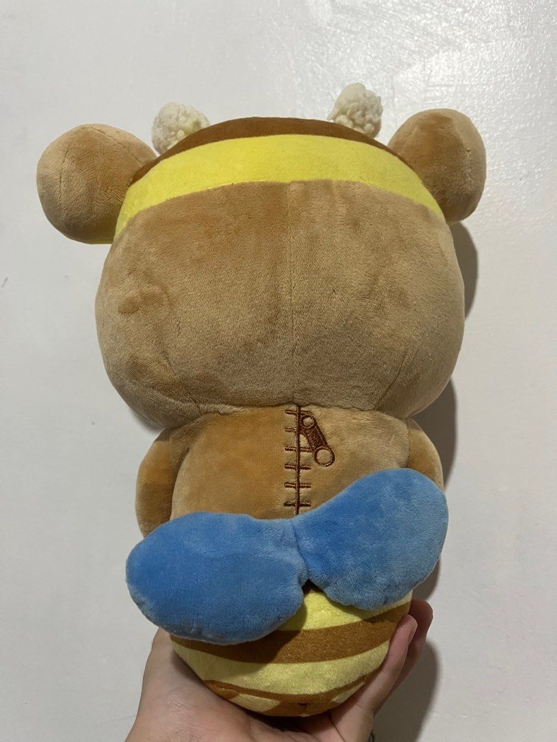 Rilakkuma Bee Plushie with Etiketa, Hobbies & Toys, Toys & Games on ...