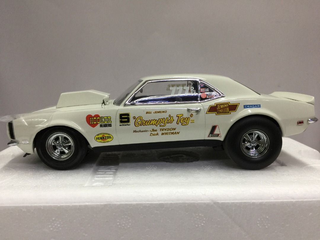 RSC 1/24 1968 PRO/STOCK CAMARO "RAT PACK" I RP0205 (SB11), 興趣及遊戲, 玩具 ...