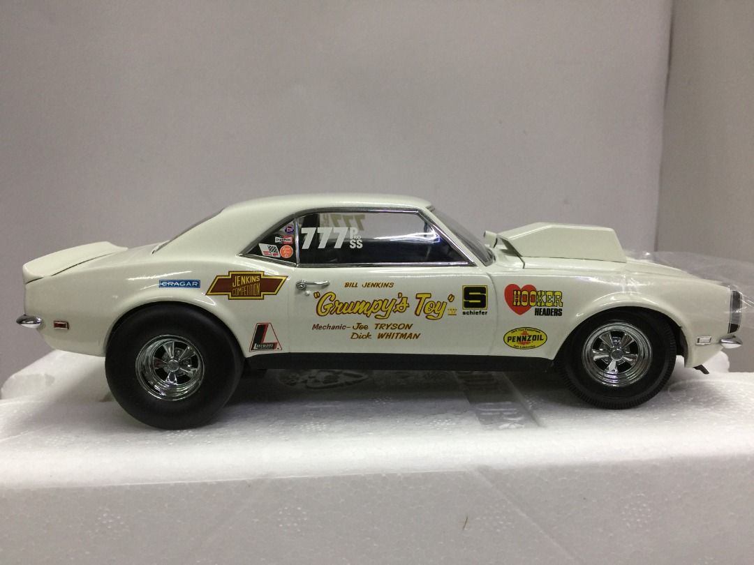 RSC 1/24 1968 PRO/STOCK CAMARO "RAT PACK" I RP0205 (SB11), 興趣及遊戲, 玩具 ...