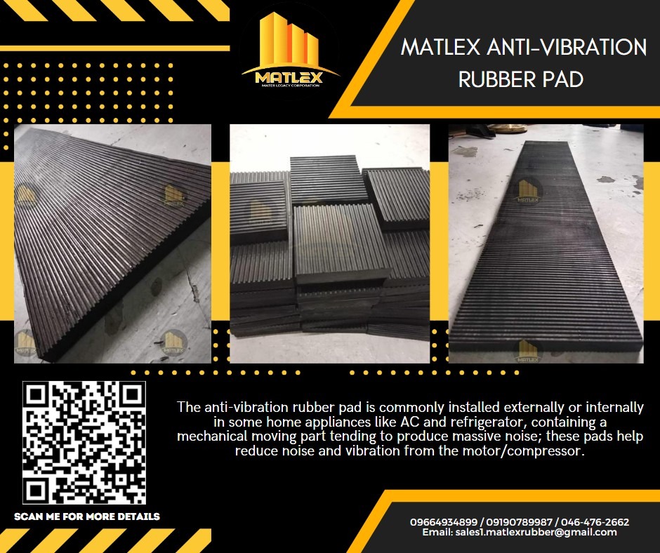 Rubber Anti Vibration Pad, Commercial & Industrial, Construction Tools ...