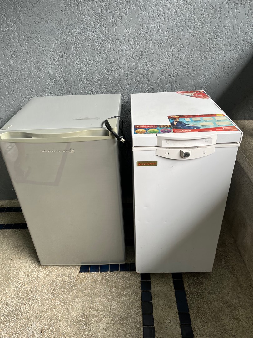 Rush mini fridge and chest freezer, TV & Home Appliances, Kitchen ...