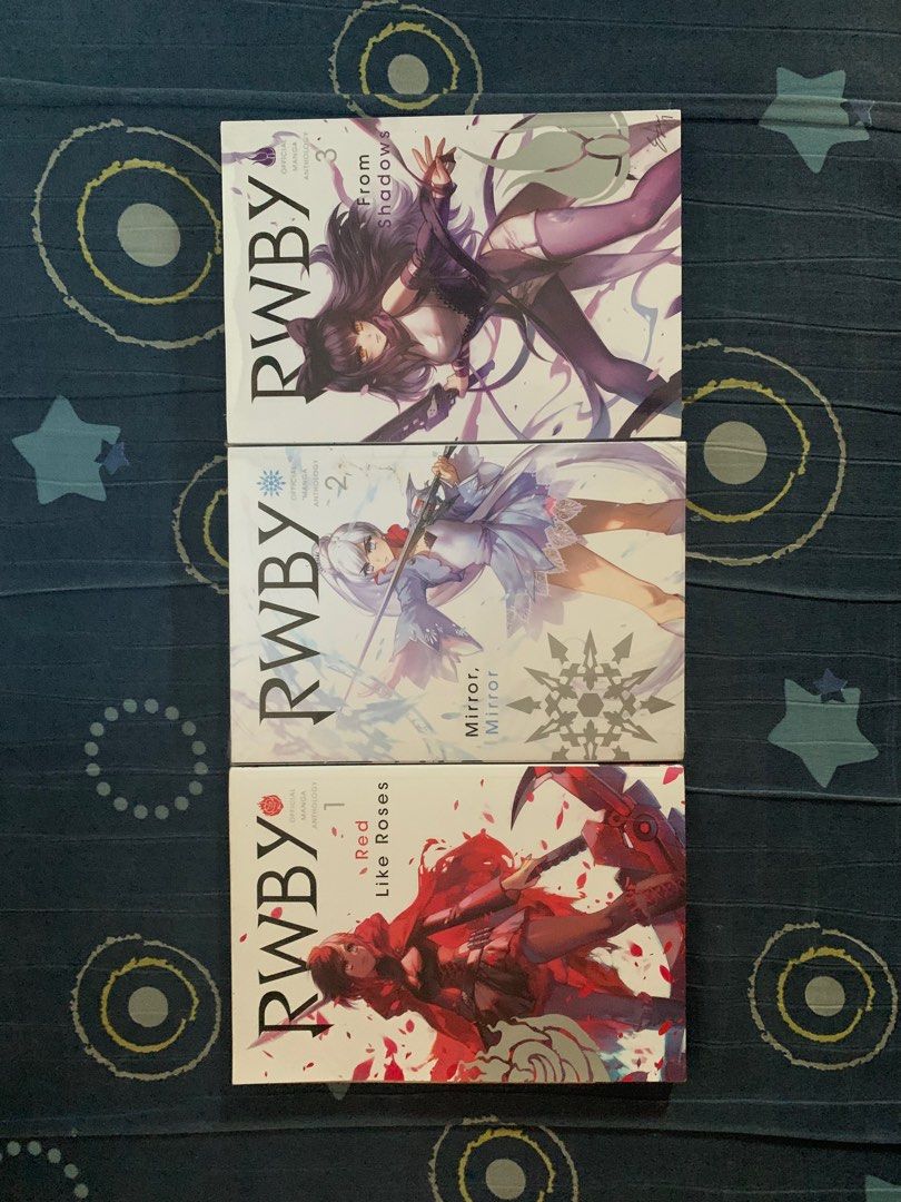 RWBY Volumes 1-3, Hobbies & Toys, Books & Magazines, Comics & Manga on ...