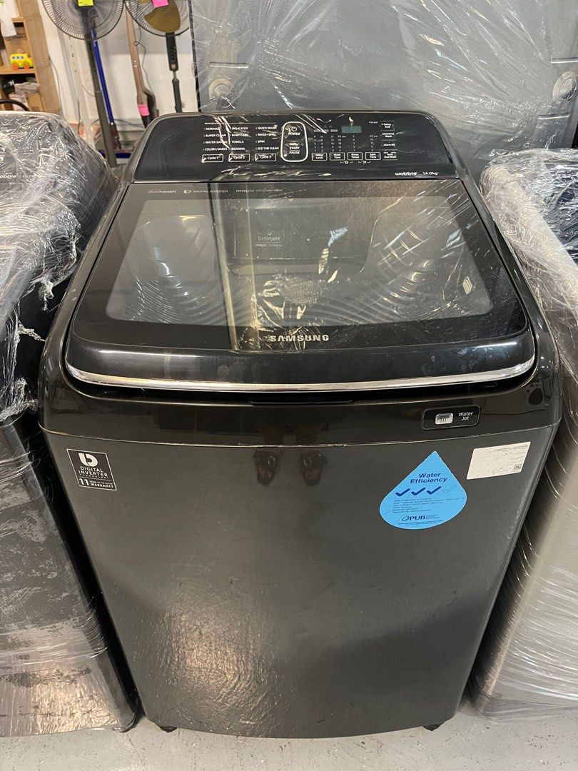 SAMSUNG 14KG TOP LOAD WASHING MACHINE WA14N6780CV/SP, TV & Home ...