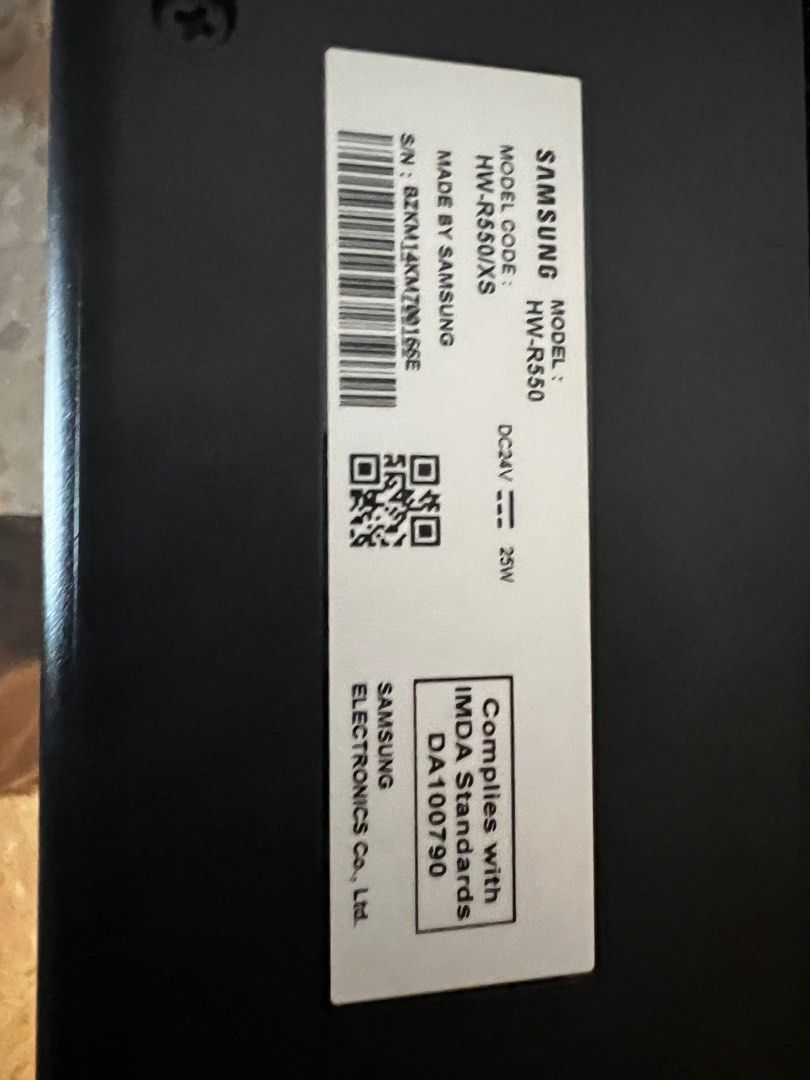 Samsung HW-R550 soundbar and subwoofer, Audio, Soundbars, Speakers ...