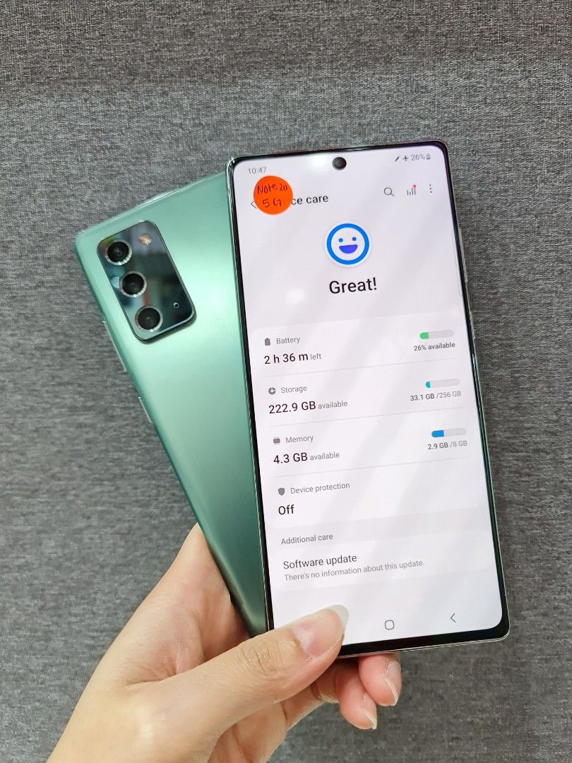 Samsung Note 20 5G, Mobile Phones & Gadgets, Mobile Phones, Android ...