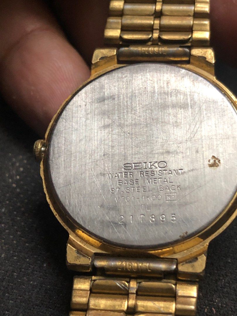 Seiko Quartz Sx V701-1KOO R1 junk, Men's Fashion, Watches & Accessories ...