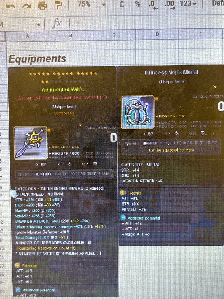 Selling Hero Maplestory Account (Aquila Server), Video Gaming, Video ...