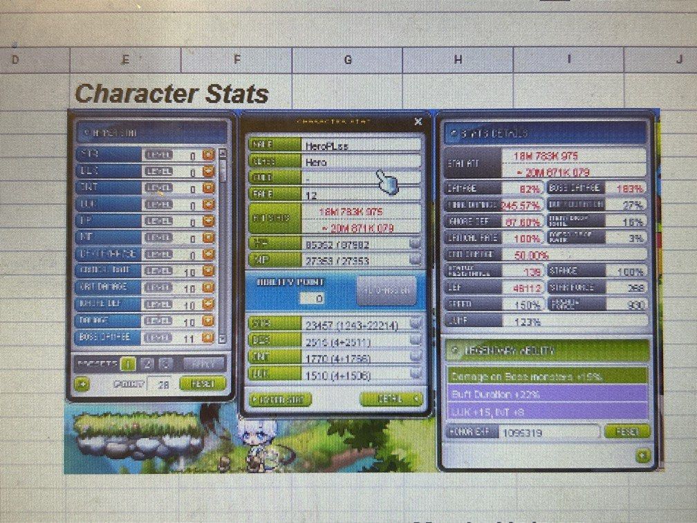 Selling Hero Maplestory Account (Aquila Server), Video Gaming, Video ...